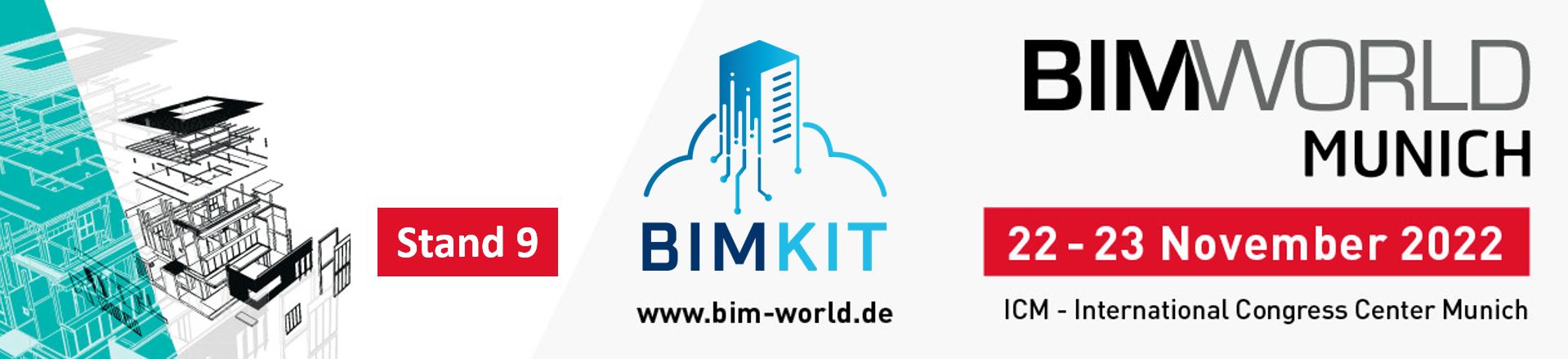 BIM World 2022 – Wir sind dabei! | BIMKIT